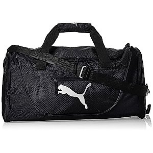 PUMA unisex adult Evercat Contender Duffel Bags, Black, One Size US