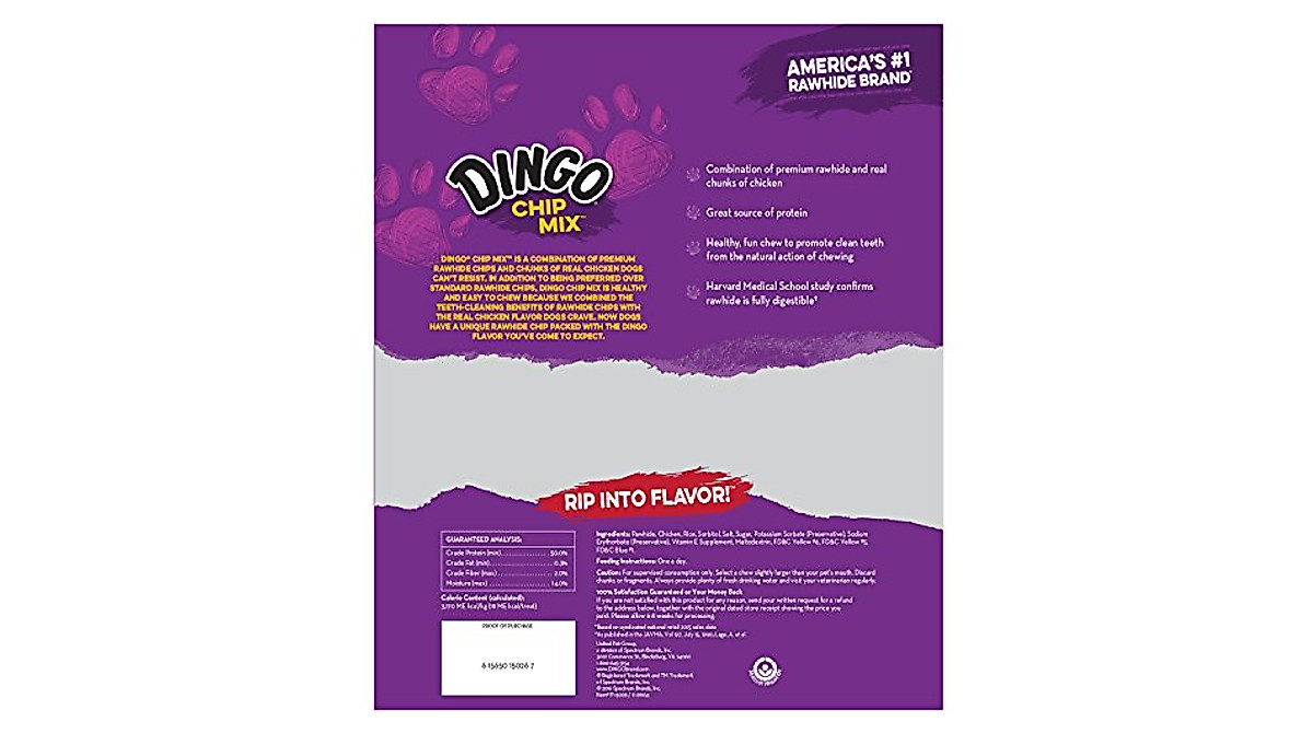 Dingo Chip Mix Snack - Delicious Dog Treats