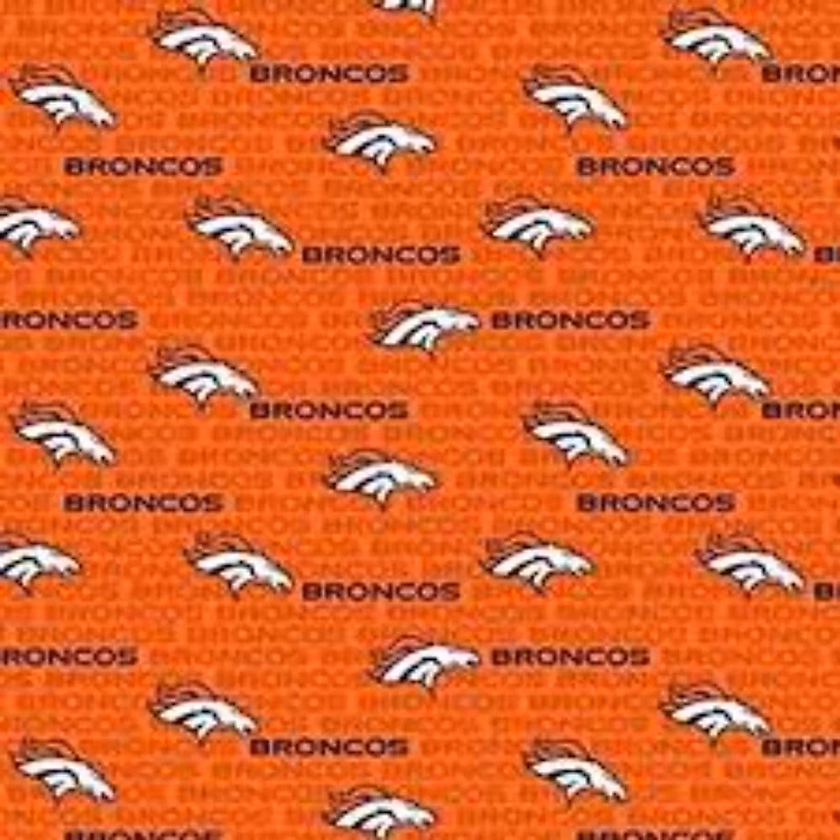 Broncos Mini Cotton Fabric 1 Yard
