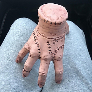 DANONI Addams Family Thing Hand Toys, Spooky Cosplay Thing from Addams Family, Scary Prosthetic Props for Halloween Decorations and a Must-Have Gift for Fans (Palm)