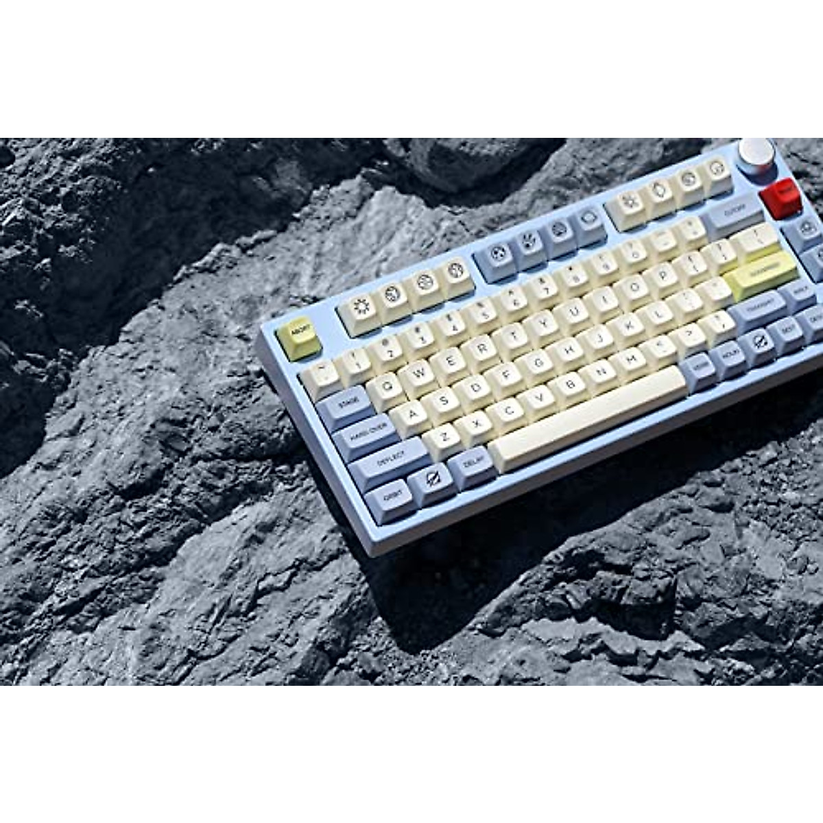 DROP MiTo MT3 Godspeed R2 Keycap Set, PBT Hi-Profile, Cherry MX Compatible with 60%, 65%, 75%, TKL, WKL, and Ortholinear Keyboards (Apollo Base Kit)