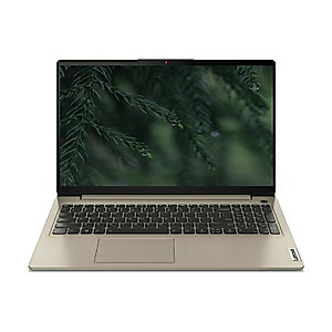 Lenovo IdeaPad 3 15.6" FHD (1920x1080) Anti-Glare Business Laptop, AMD Ryzen 5 5500U up to 2.1GHz, 6 Cores, 8GB RAM, 256GB SSD Storage, Bluetooth 5, WiFi, Windows 10, Sand, EAT Cloth