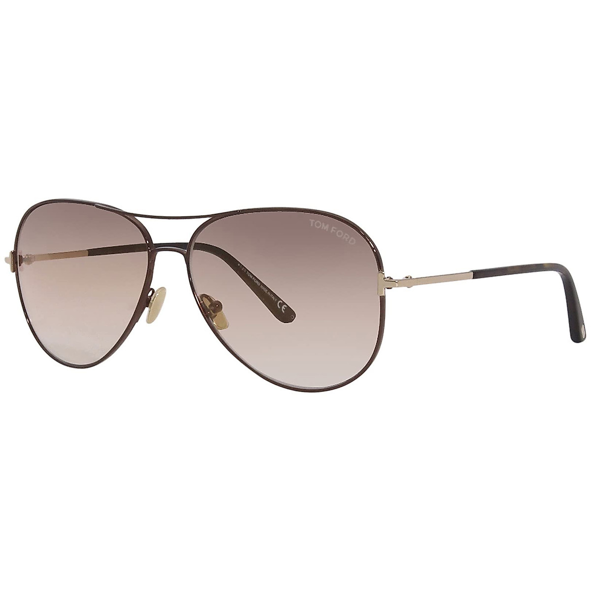 Tom Ford Aviator Sunglasses TF823 Clark 48G Brown/Gold/Havana 61mm FT0823