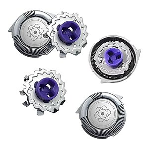 3 pcs Replacement Shaver Head for Philips Norelco Spectra HQ8 HQ6073 HQ7120 PT735