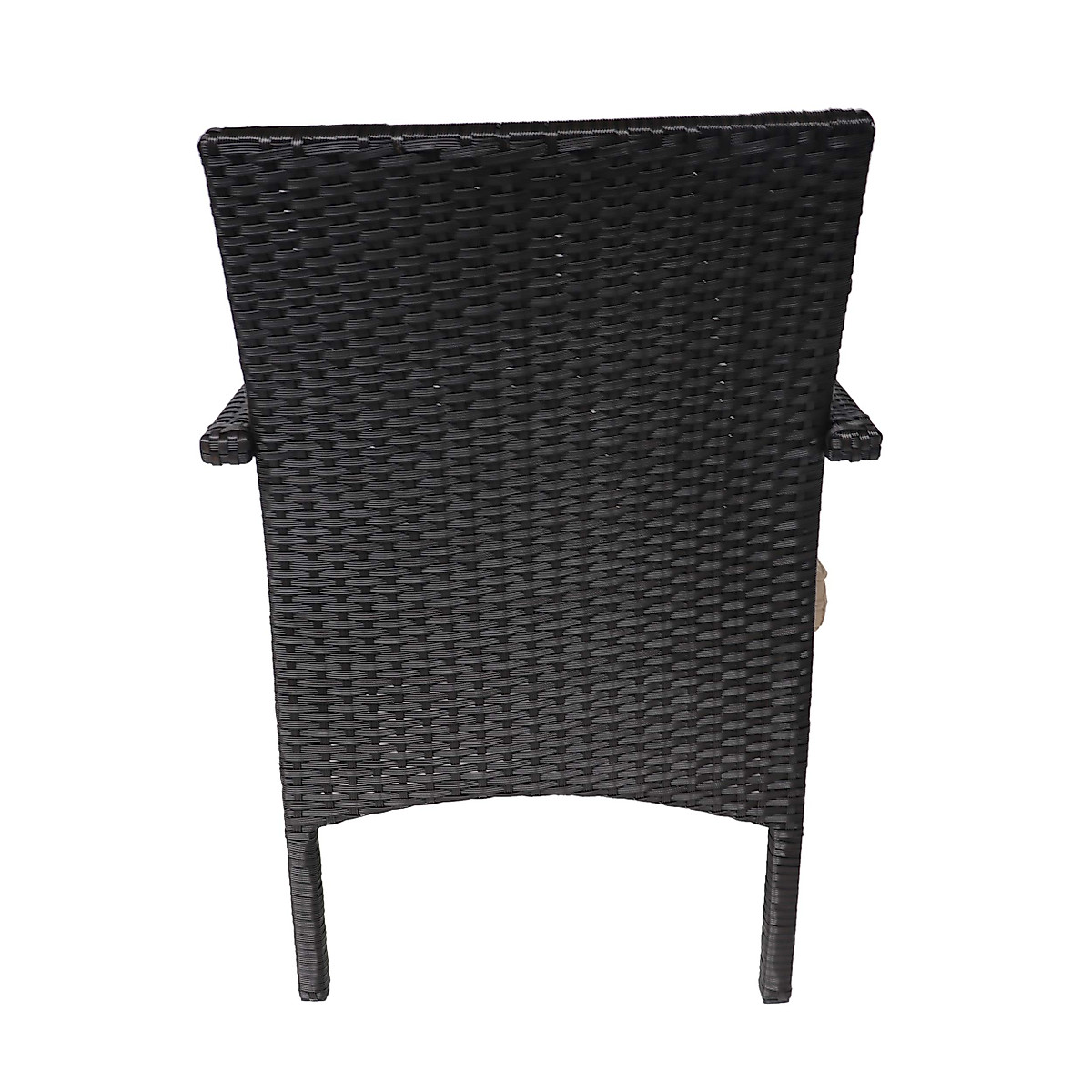 Christopher Knight Home 305809 Otto Outdoor Wicker Club Chair, Brown and Tan(Set of 2)