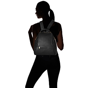 Royce Leather Women's Luxury Sling Backpack Handcrafted in Colombian Leather, Black, One Size