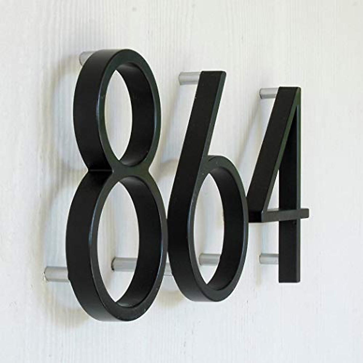 Distinctions 844712 Black Upgraded 5" Floating House Number 2