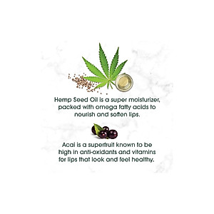 Blistex Hemp & Acai Renewal Lip Balm, 0.30 Ounce, 2 Count â€“ Raspberry Ginger & Cherry Cream, Moisturizing Lip Balm, Super Fruit Benefits, Nourishes & Conditions Lips