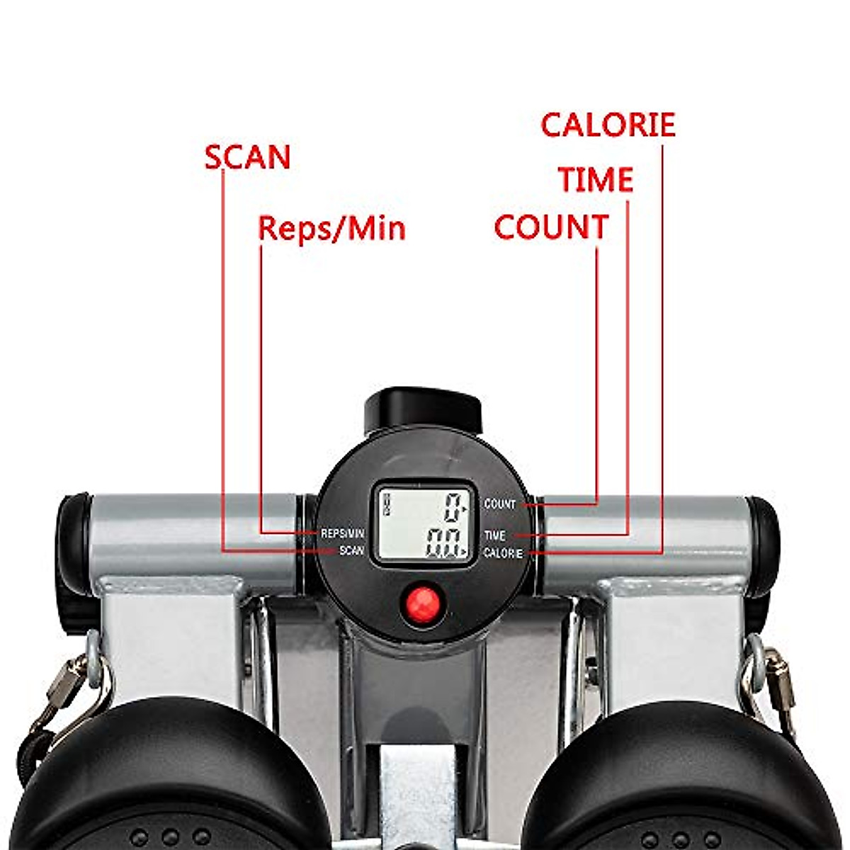 Fitness Stair Steppers for Exercise, Mini Elliptical Machines for Home Use with Resistance Bands, Stepper Exercise Equipment, Cubii Workout Equipment