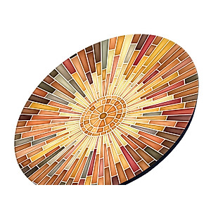 HASTA LA RAIZ | Mexican Handmade Cheese Board covered with resin. Ideal for Charcuterie Platter & Serving Tray. Model: Italian Orange.