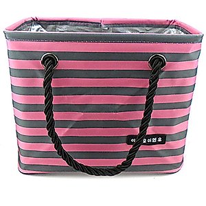 TINTON LIFE® Folding Quick Dry Shower Caddy Tote Bag with Mesh Bottom Waterproof Oxford Bath Organizer