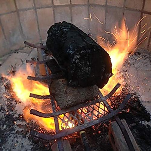 EasyFirePits 36 Inch Stainless Steel Lifetime Warranted Gas Fireplace Replacement Burner Straight END-FED Gas Log Lighter