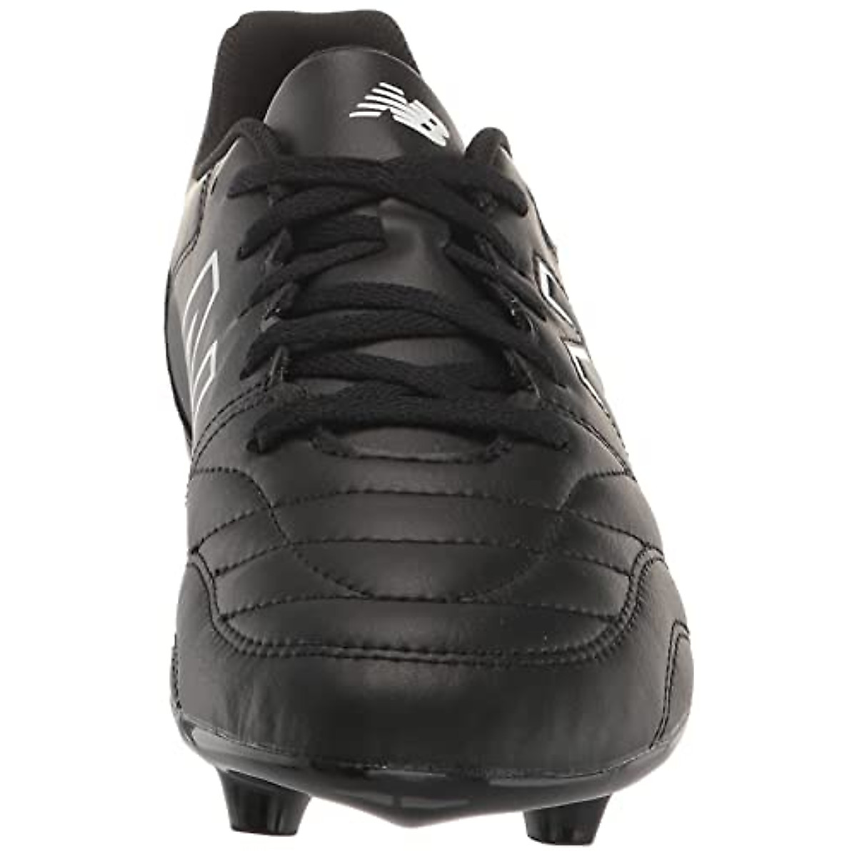 New Balance Boy's 442 V2 Academy FG Junior Soccer Shoe, White/Black, 2.5 Little Kid