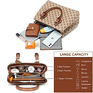 BOSTANTEN Women Leather Handbag bundle Leather Wallets for Women