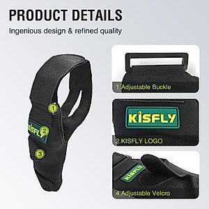 KISFLY Dog Elbow Brace for Canine Elbow and Shoulder Support Osteoarthritis Shoulder Dislocation Elbow Calluses Pressure Sores,Dog Elbow Protector Prevent Licking Wound Left Leg XL