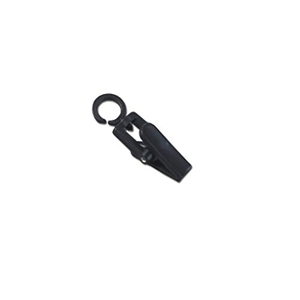 NAHANCO CC2B24 Plastic Swivel Rotating Clever Clip, 2”, Black (Pack of 24)