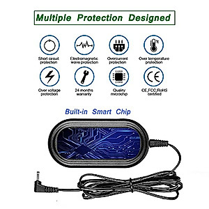 Gonine ACK-E8 Power Supply LP-E8 Camera Dummy Battery DR-E8 DC Coupler AC Adapter kit for Canon EOS Rebel T5i T4i T3i T2i, Kiss X6i X7i X5 X4, 700D 650D 600D 550D.