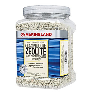 Marineland White Diamond 50 Ounces, Removes Toxic Ammonia, aquarium Filter Media