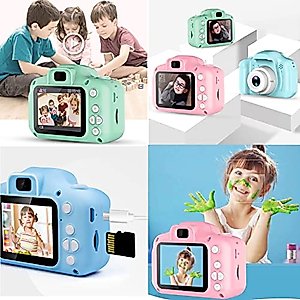 Cagogo Kids HD 1080P Digital Camera - Children's Digital Camera 2.0 LCD Mini Camera HD 1080P Children's Sports Camera Gift for Boys Girls
