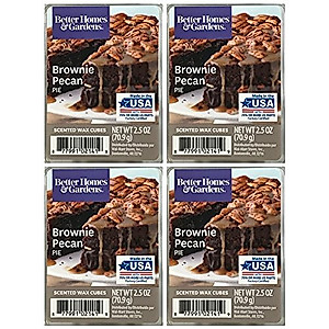 Better Homes and Gardens Brownie Pecan Pie Scented Wax Cubes - 4-Pack