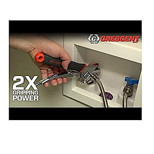 Crescent 10" Locking Adjustable Dual Material Wrench - ACL10VS