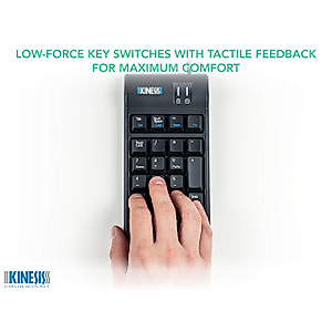 KINESIS USB Freestyle2 Numeric Keypad (PC), Dark gray
