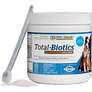 NWC Naturals Total Biotics & Probiotics for Dogs and Cats, 365 Cups Treats, 8 ounces