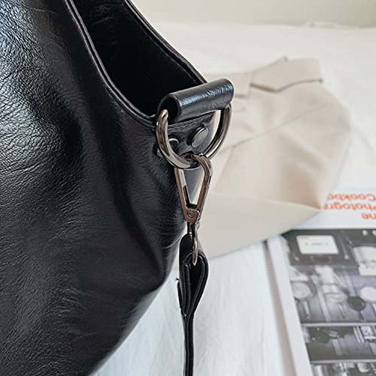 Shoulder Bags Women's Big Design Shopper Tote Bags Large Capacity Hobos Bag Lady Soft Leather Messenger Handbag