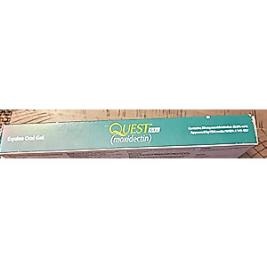 Quest Horse Wormer Gel Paste Equine Moxidectin (0.4oz.)