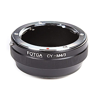 Fotga Lens Adapter for Contax C/Y Mount Lens to Micro Four Thirds M4/3 MFT Mount Camera Olympus Pen E-PL1/2 E-PL7/8/9/10 OM-D E-M5 E-M10 II III Lumix GH2 GH3 GH4 GH5 GH5s