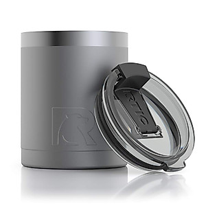 RTIC 12oz Lowball Tumbler Vacuum Insulated (Graphite)