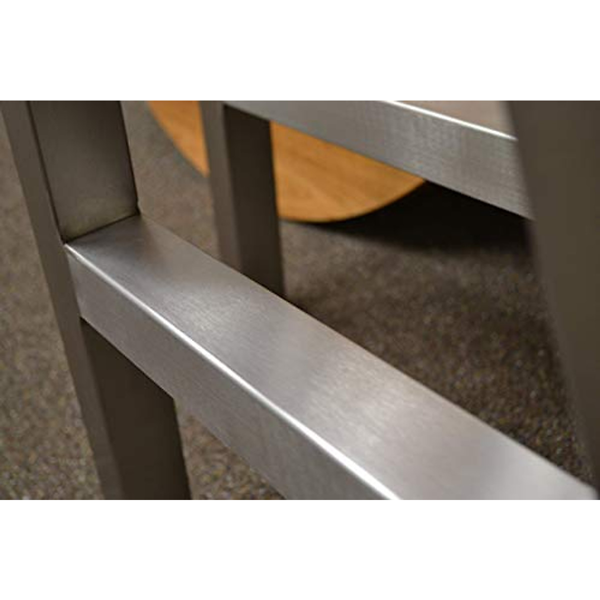 Brushed Stainless Table Legs, A-Frame Style - Any Size