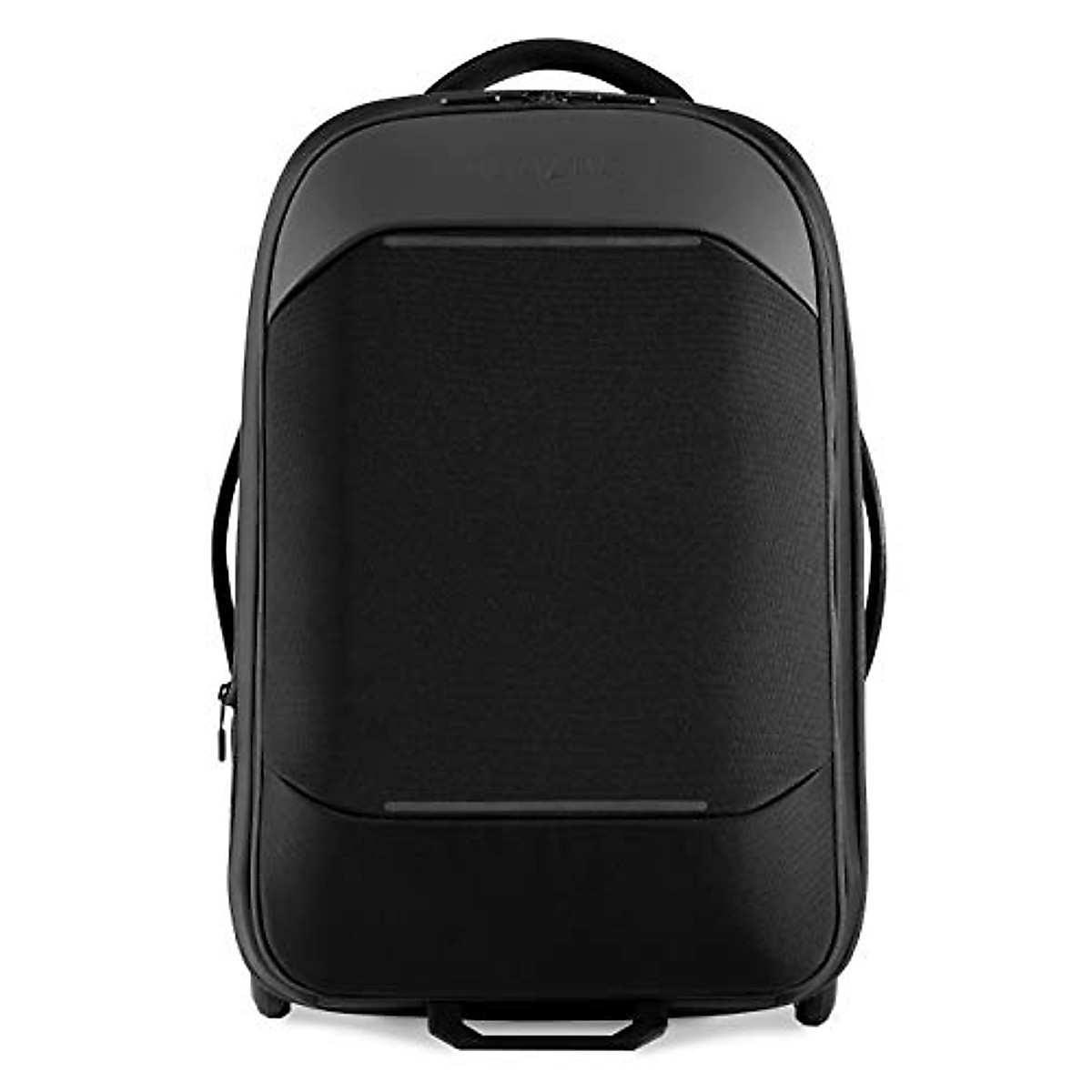 NOMATIC Navigator Carry-On 37L w/ 8L Built-In Expansion - Anti-Theft Carry-On for Airplane Travel - Premium Hardshell Roller Luggage, 17" Laptop Compartment, Black