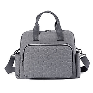 Diaper Bag Tote Mommy Bag - Corssbody Diaper Bag Shoulder Bag for Labor and Delivery, Large Capacity Waterproof Baby Bag for Mom Travel, Baby Necessities Bag