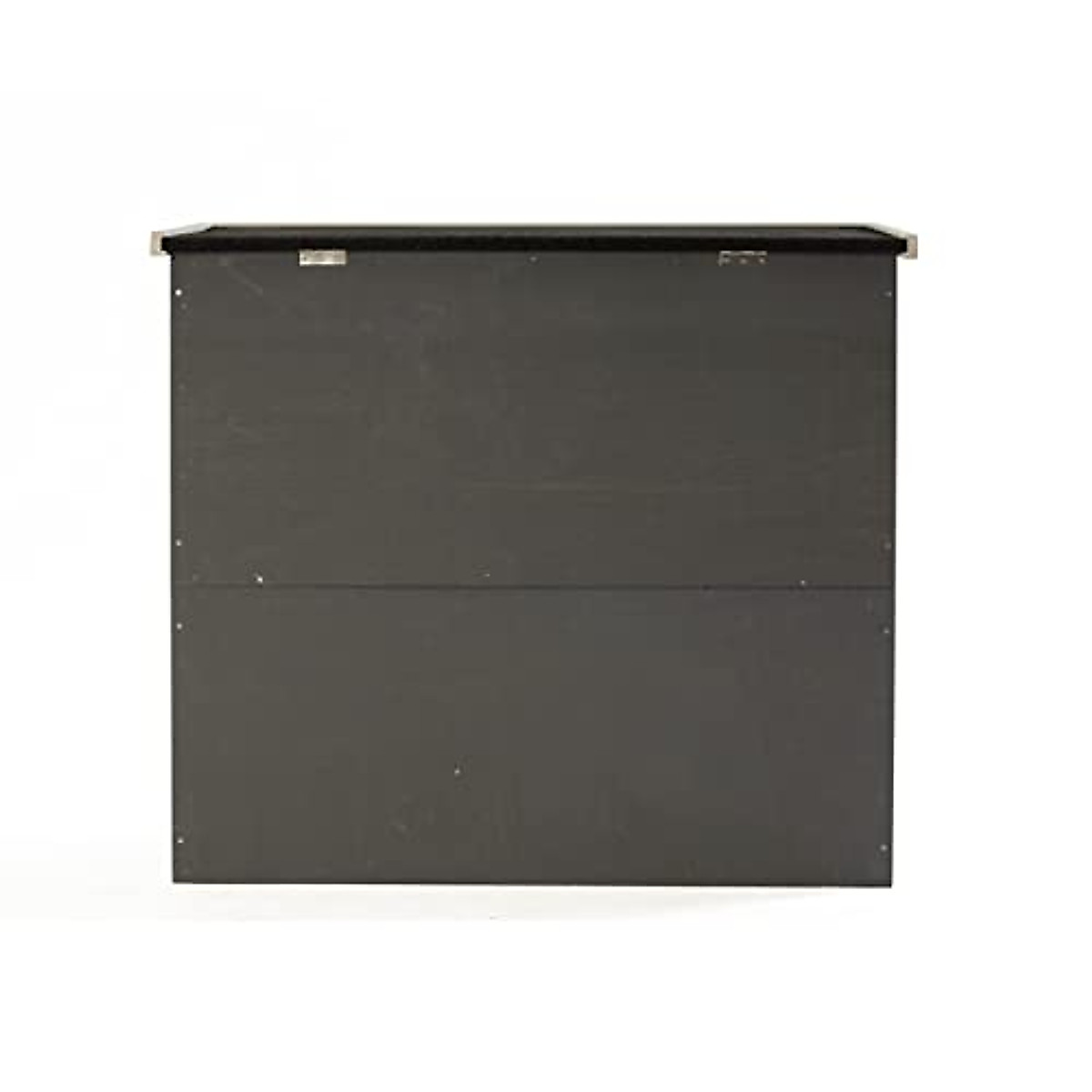 Evedy Wooden 2-Layer Pet House with Easy Clear Tray,Rabbit Bunny Hutch Chicken Coops Dog Cage,Dark Gray, 36''L X 17.7''D X 31.9''H