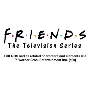 Logovision Friends It'S All About Friends Stainless Steel Tumbler 20 oz Coffee Travel Mug/Cup, Vacuum Insulated & Double Wall with Leakproof Sliding Lid | Great for Hot Drinks and Cold Beverages