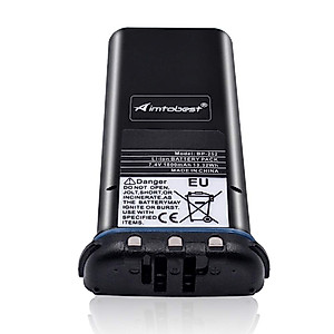 Aimtobest BP252 BP-252 1800mAh Li-ion Battery Compatible for ICOM IC-M34 IC-M36 M34 M36 Portable Radios