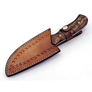 UK UNIQUE SHARP KNIVES BK-780 Handmade D2 Stainless steel 10 Inches Hunting knife- Beautiful Walnut wood Handle