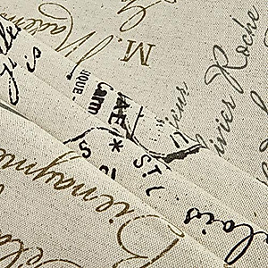 Richloom Postscript Paris Graphite, Fabric by the Yard