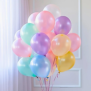 Lavender Pearl Latex Balloons - 12" (Pack Of 15) - Ideal For Elegant Celebrations & Events, Weddings, Birthdays & Anniversaries
