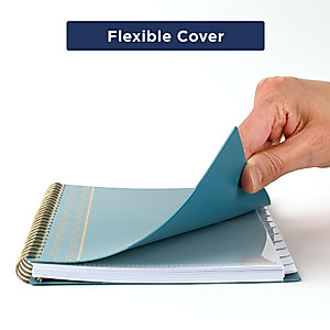 2023-2024 Cambridge® WorkStyle Balance Academic Weekly/Monthly Planner, 5-1/2" x 8-1/2", Teal, July 2023 to June 2024, 1606-200A-12