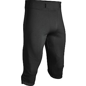 Champro Boys' Touchback Youth Football Practice Pants, Black, Large