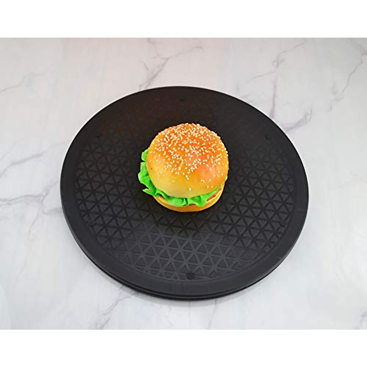 SAMYO Multi-use Heavy Duty 360° Rotating Swivel Stand Turntable with Steel Ball Bearings for Big Screen TV Computer Monitor Lazy Susan (12 Inches)