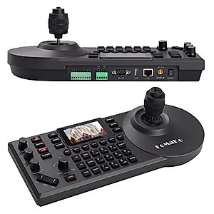 FoMaKo PTZ Camera 30X Optical Zoom HDMI PTZ Bundle with PTZ Controller PoE Keyboard,Contains 2 Items(FMK30SDI+KC608)