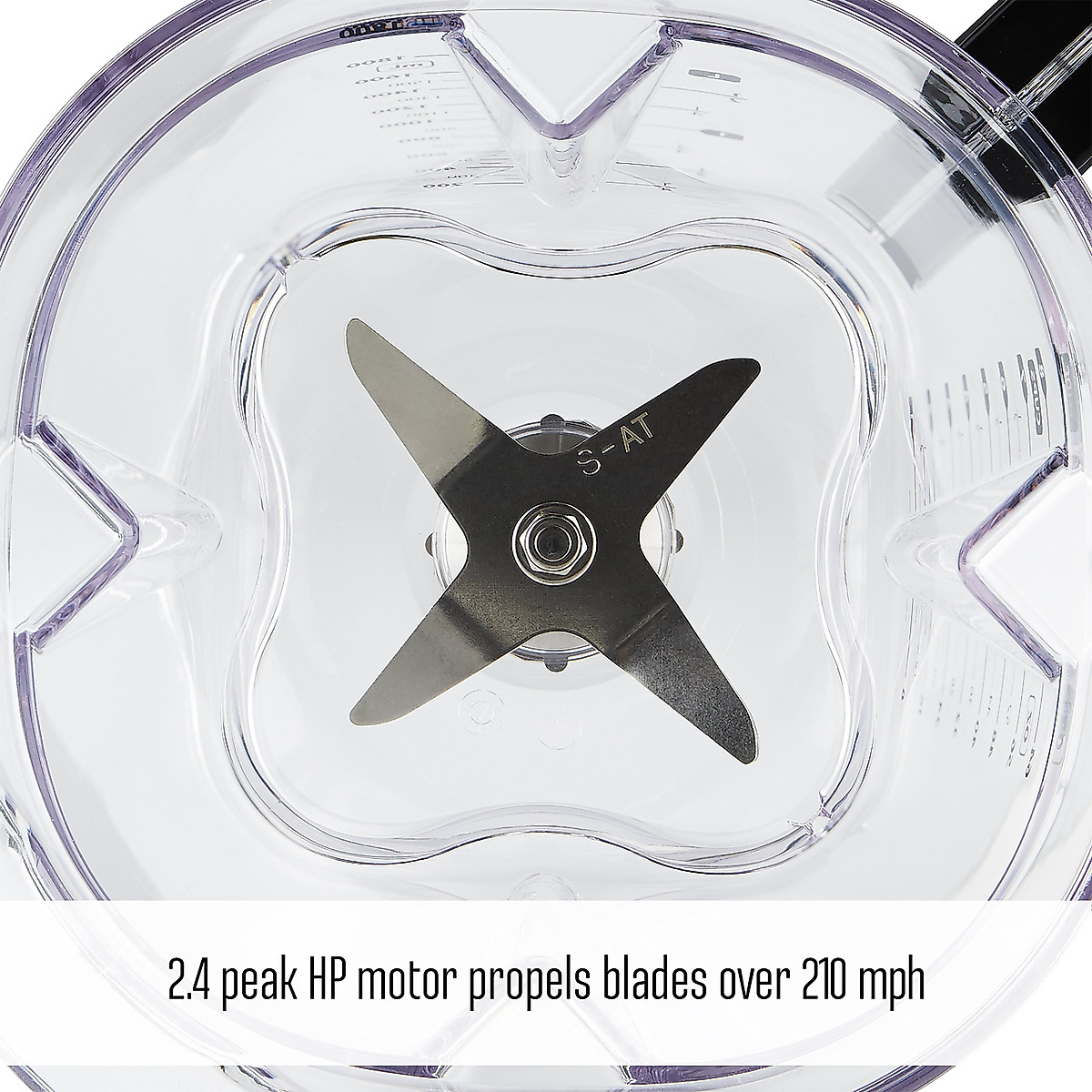 Weston Pro Series 2.4hp Blender with 64oz Tritan Jar, 4 Pre-Programmed Settings and Variable Speed Dial for Puree, Ice Crush, Shakes and Smoothies, Black and Stainless Steel (58914)