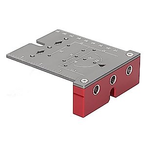 Hinge Jig Drill Guide, 35mm Dowelling Drilling Tool Set Kit Concealed Hinge Jig Kit for Furniture Woodworking