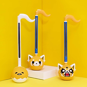 Otamatone Special Edition Sanrio (Gudetama) - Fun Electronic Musical Toy Synthesizer Instrument by Maywa Denki (Official Licensed) [Includes Song Sheet and English Instructions]