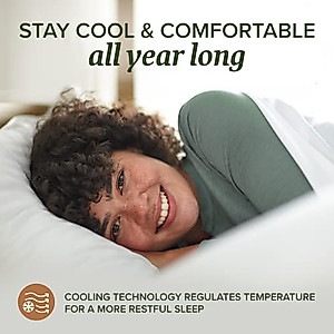 Beckham Hotel Collection Bed Pillows King Size Set of 2 - Down Alternative Bedding Gel Cooling Big Pillow for Back, Stomach or Side Sleepers