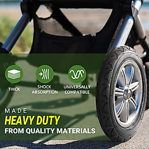 16'' x 1.75/2.15 Back Wheel Replacement Tire and Tube for BoB Revolution SE/Pro/Flex and Duallie - Made from BPA/Latex Free Premium Quality Butyl Rubber