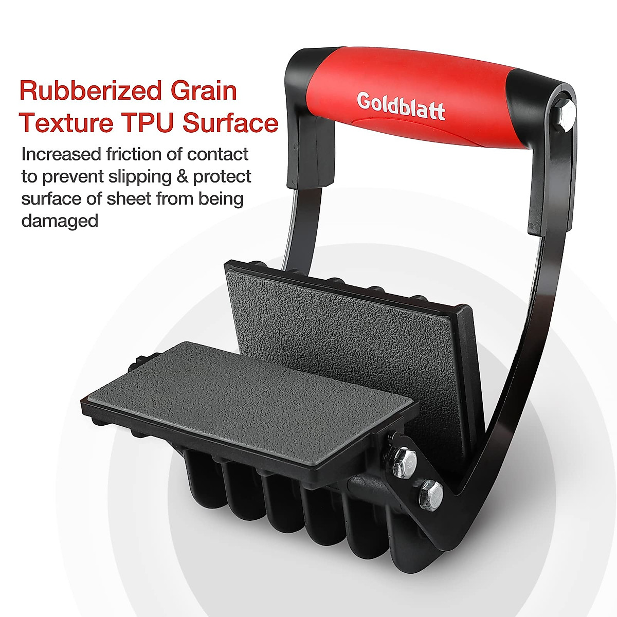 Goldblatt 2 Piece Razor Blade Scraper Set with 20-piece Blades & Goldblatt 2 Pack Panel Carrier